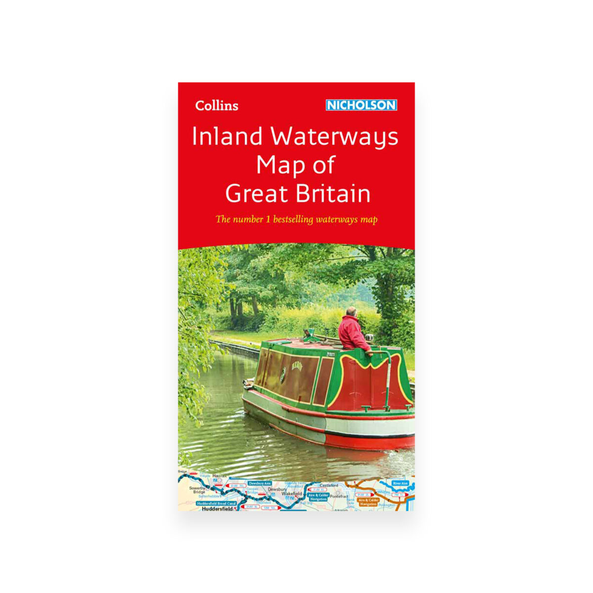 Inland Waterways Map of Great Britain (Nicholson) - Inland Waterways