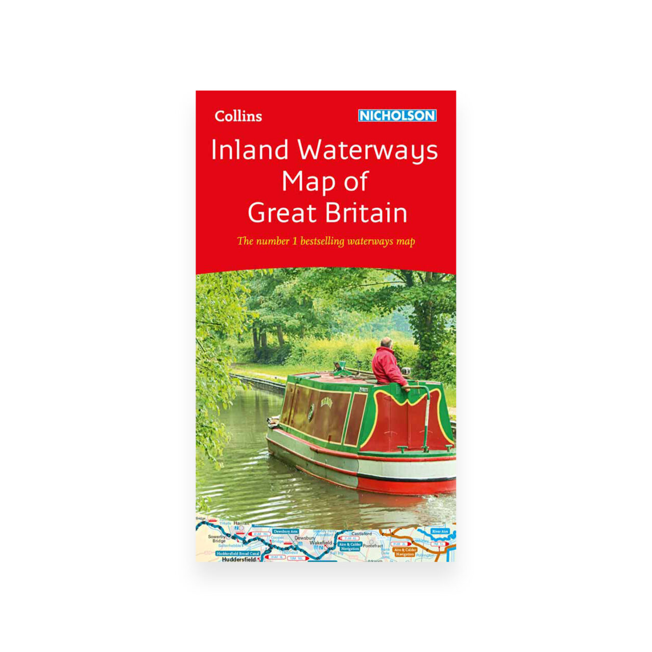 Inland Waterways Map of Great Britain (Nicholson) - Inland Waterways