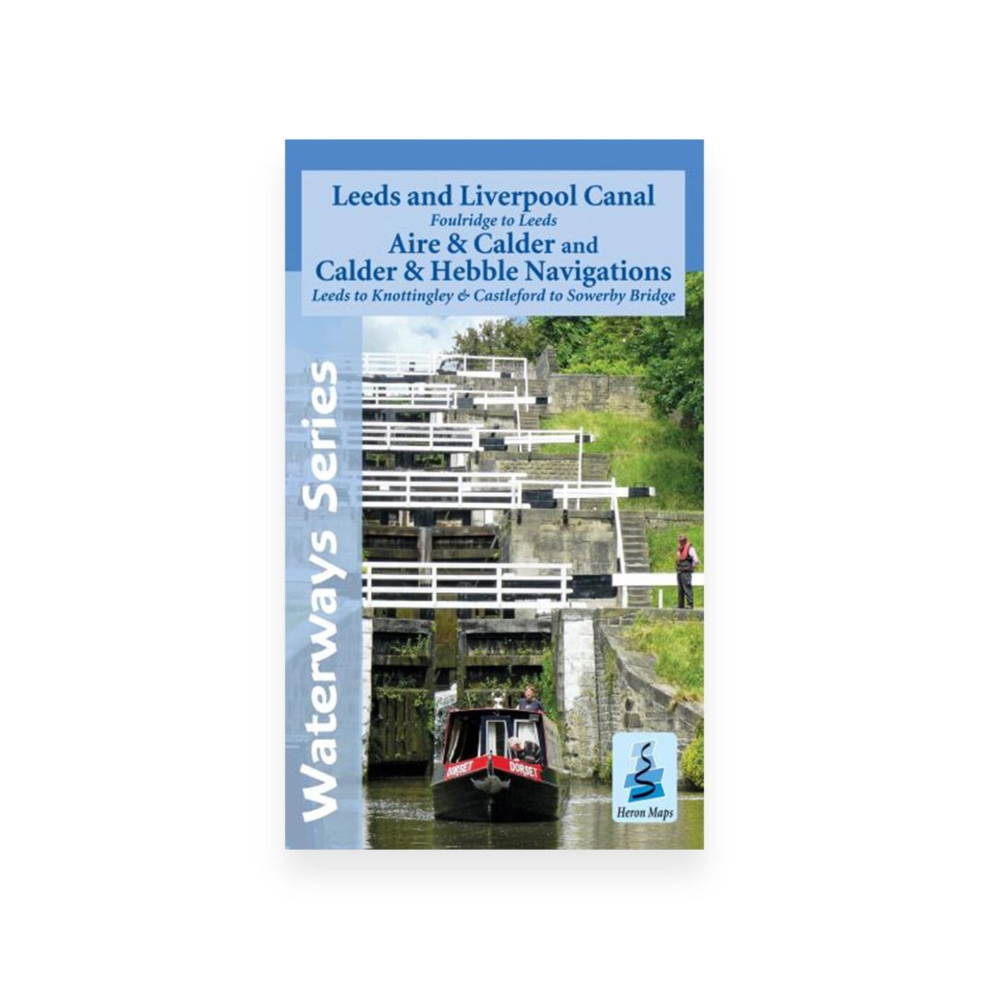 Leeds & Liverpool Canal: Foulridge to Leeds Map (Heron) - The Inland ...