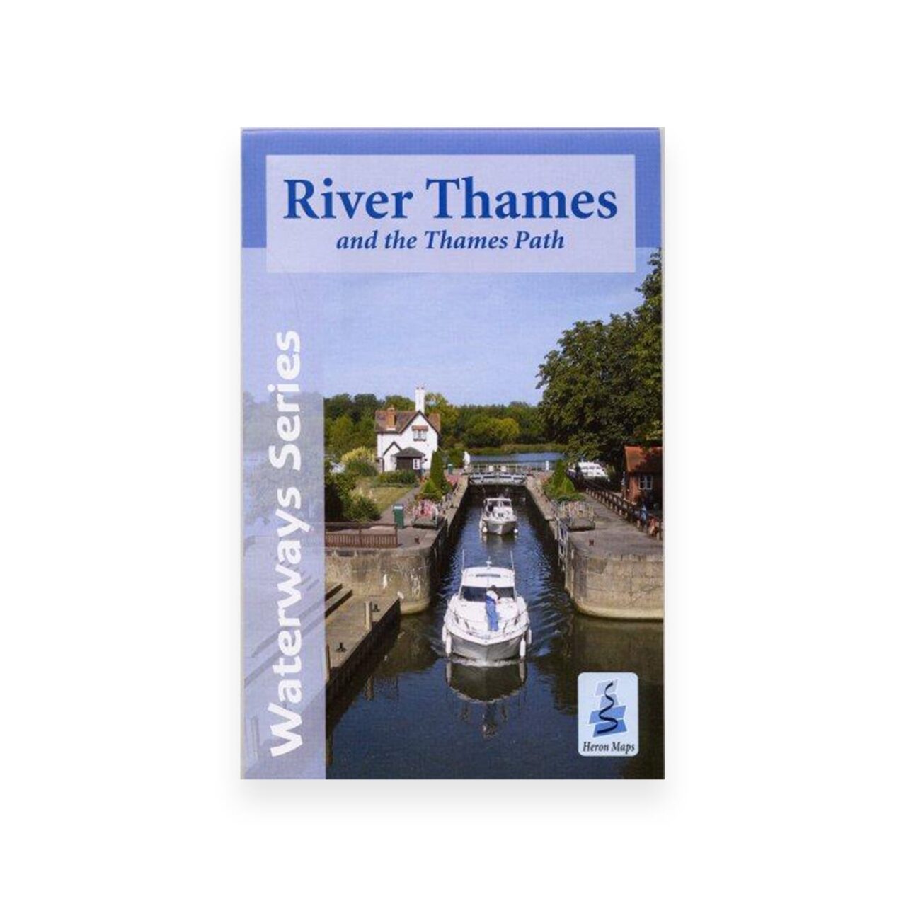 River Thames and the Thames Path Map (Heron) - The Inland Waterways ...