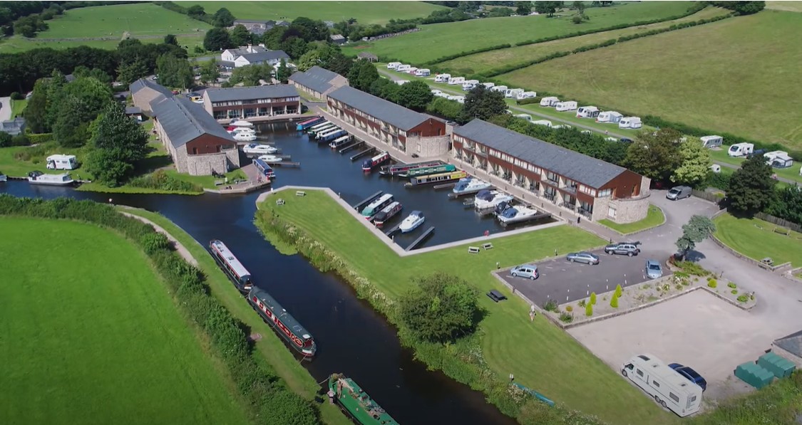 Tewitfield Marina, Lancaster Canal - The Inland Waterways Association