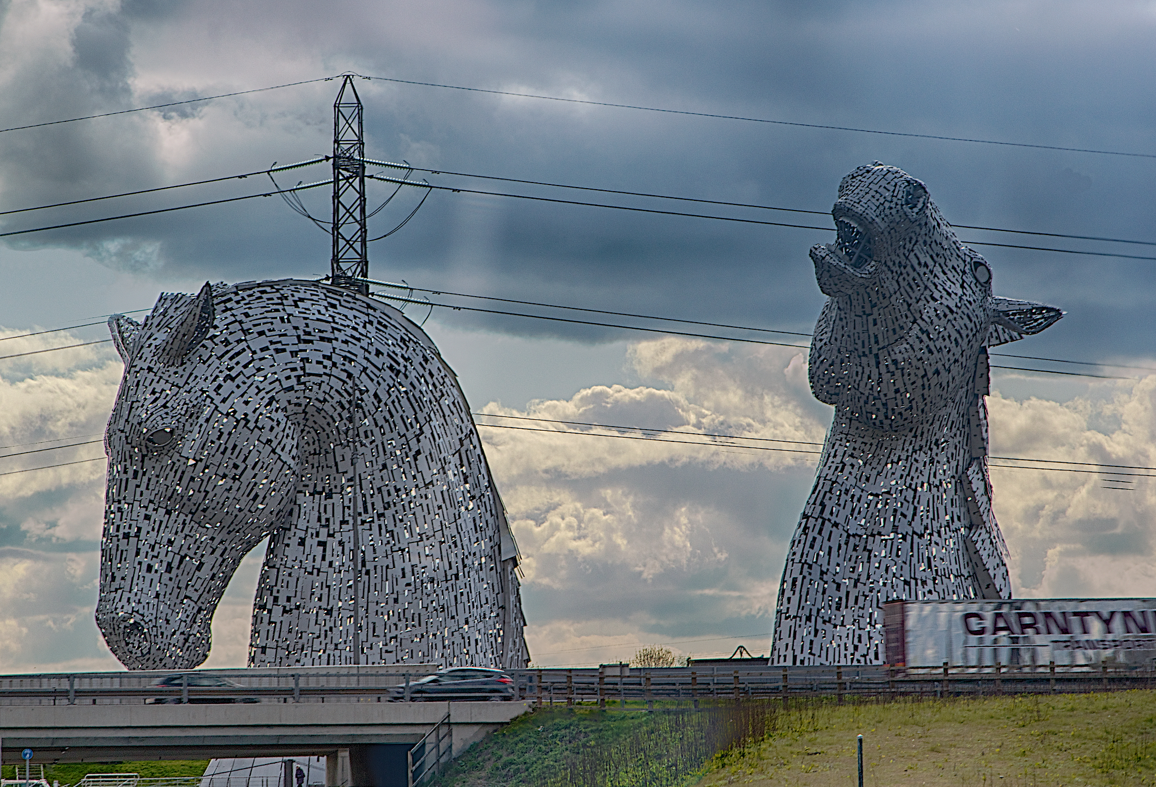 Giant Horse Head Sculpture Scotland