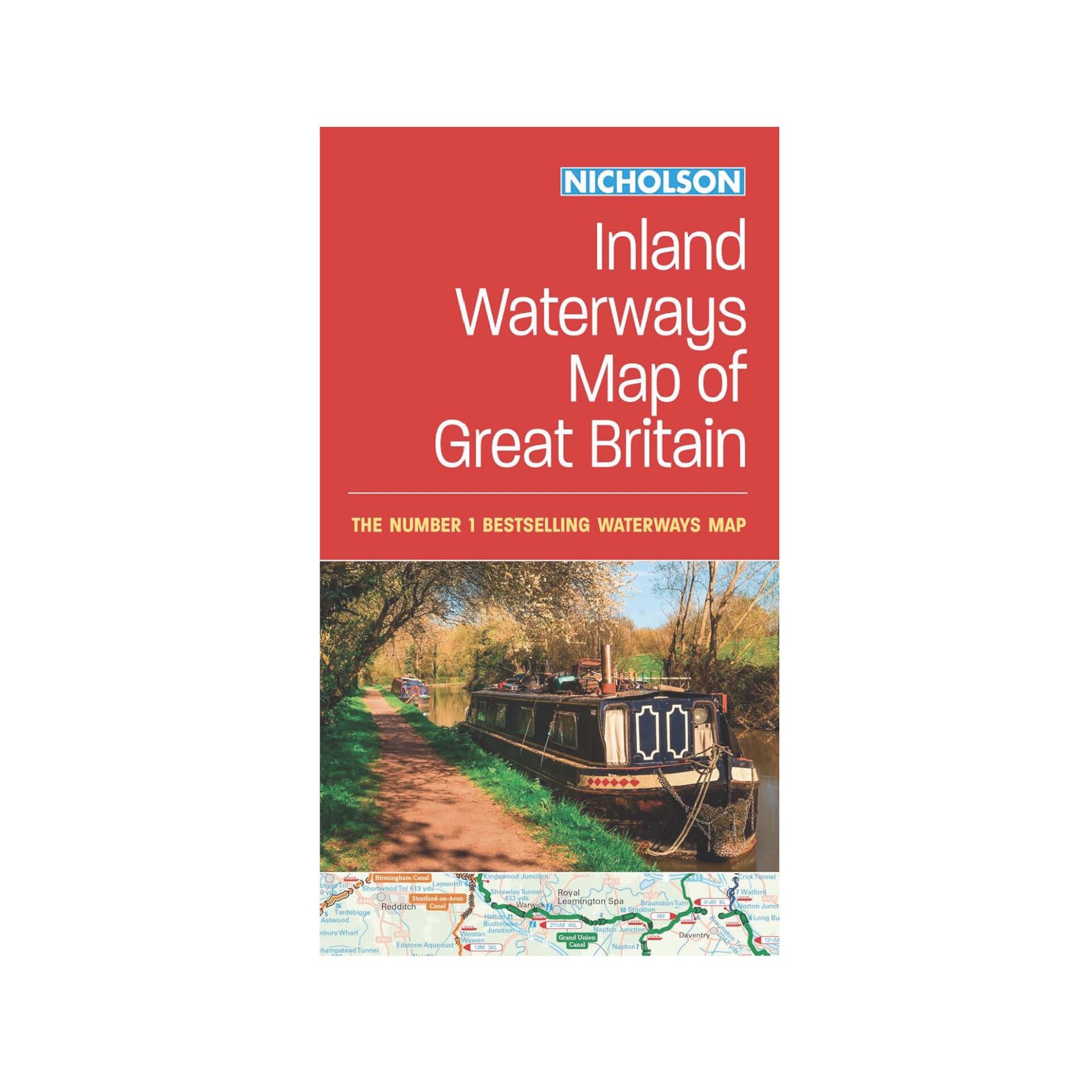 Nicholson Inland Waterways Map of Great Britain - The Inland Waterways ...
