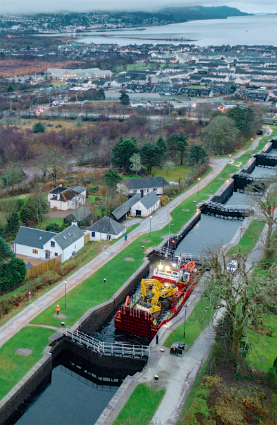 Moving traffic off Scottish roads - The Inland Waterways Association