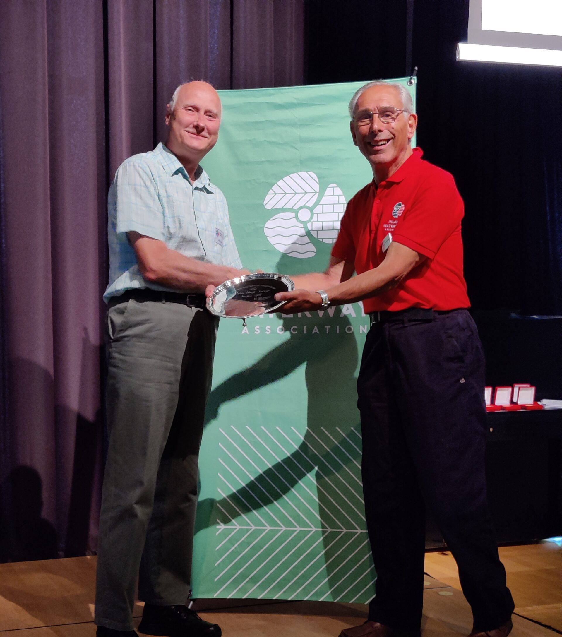 John Heap Salver - The Inland Waterways Association