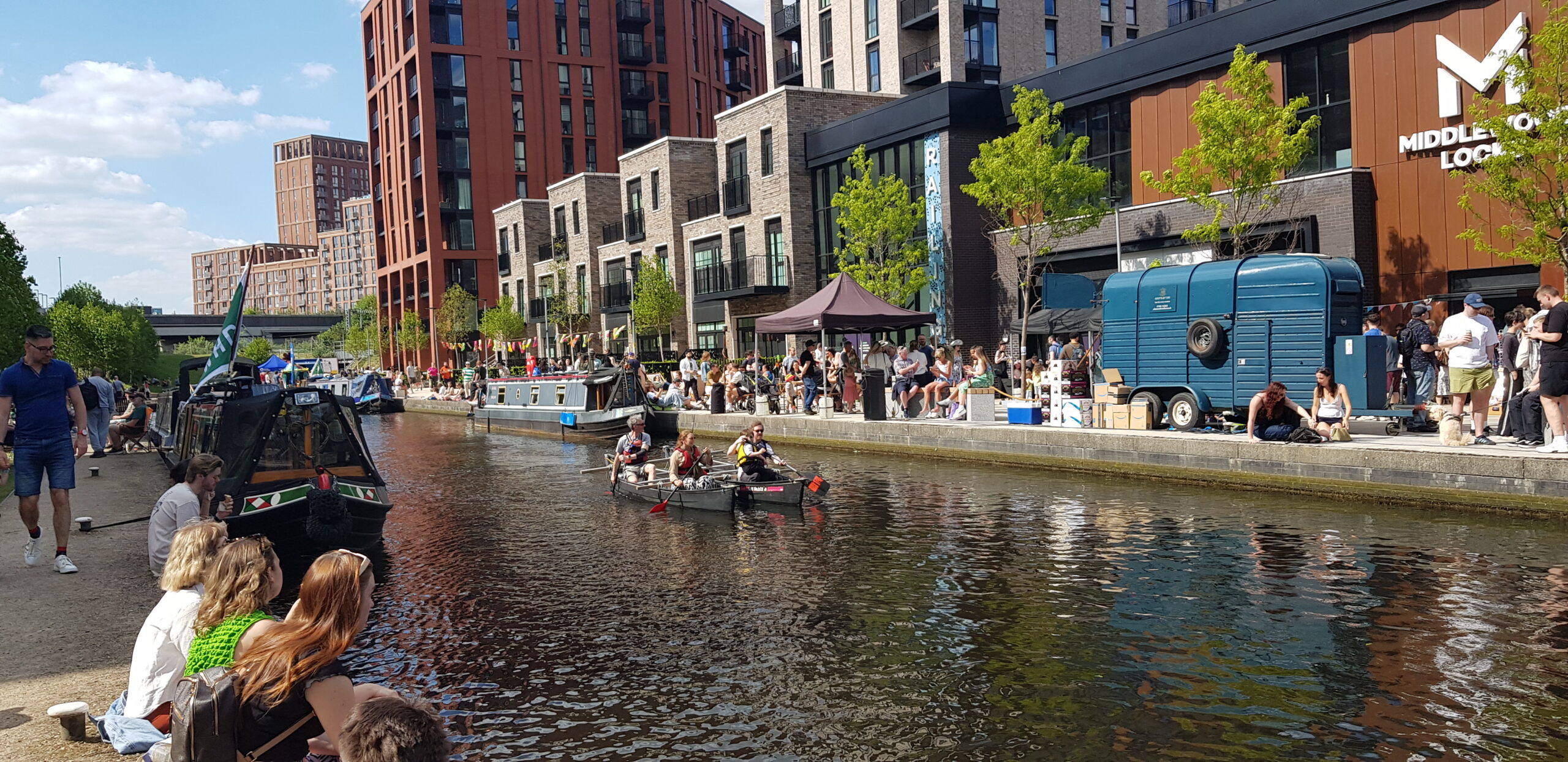 Middlewood Locks, Manchester Bolton & Bury Canal - The Inland Waterways ...
