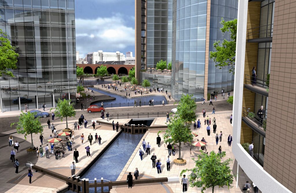 Middlewood Locks, Manchester Bolton & Bury Canal - The Inland Waterways ...