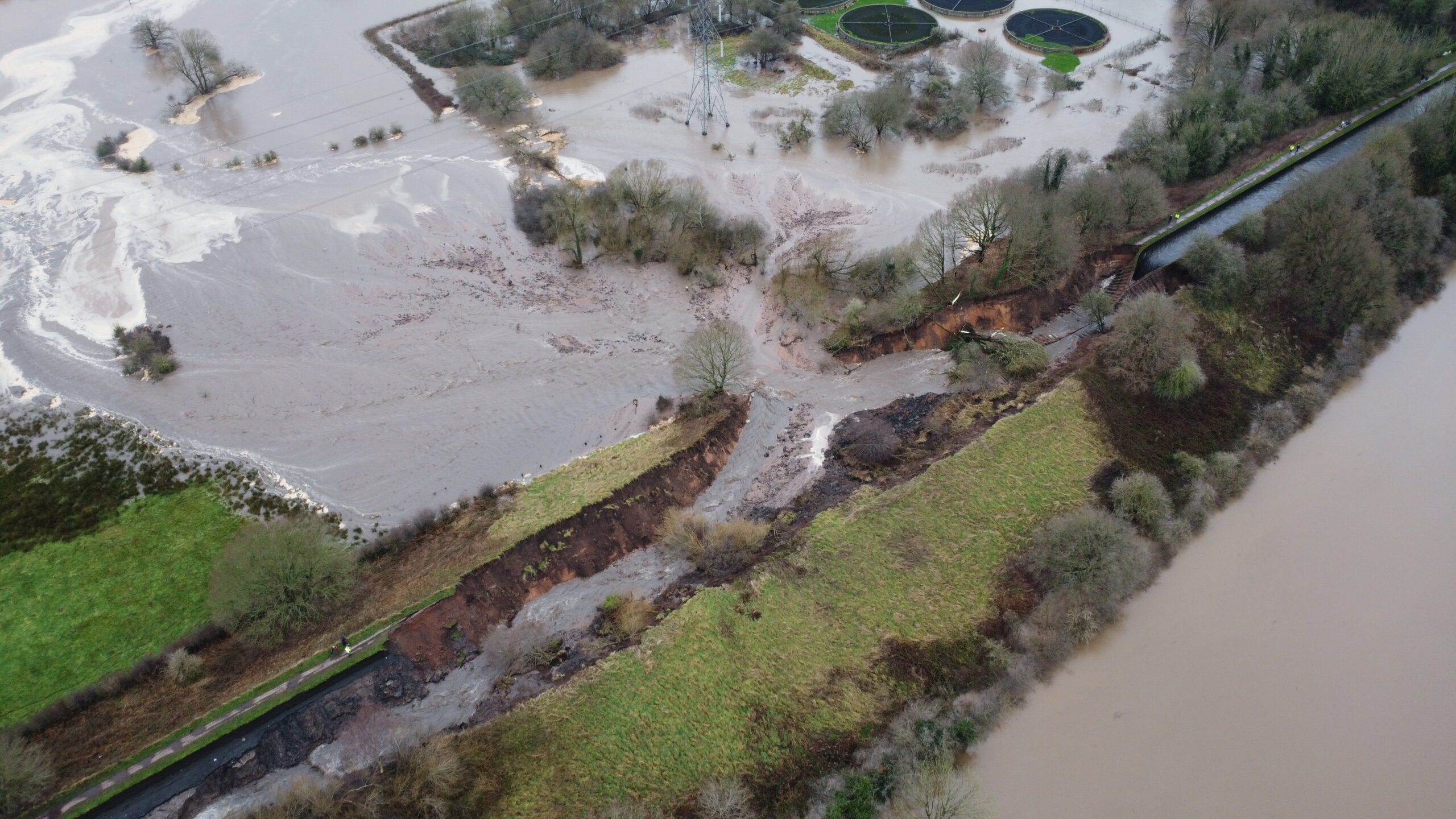 IWA concern at collapse of the Bridgewater Canal embankment - The ...